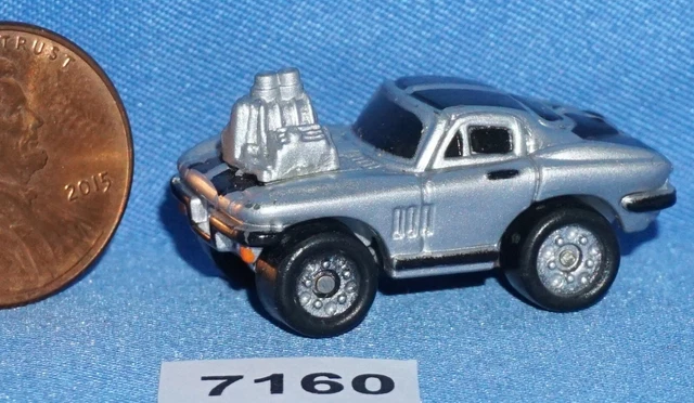 MICRO MACHINES '64 CORVETTE HOT ROD CHEVROLET Vintage Galoob EUR 7,86 ...