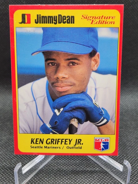 CARTE BASEBALL KEN Griffey Jr. Seattle Mariners 1991 Jimmy Dean #2 De ...