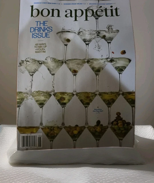 BON APPETIT MAGAZINE - June/July 2025 -THE DRINK ISSUE-NEW £5.20 ...