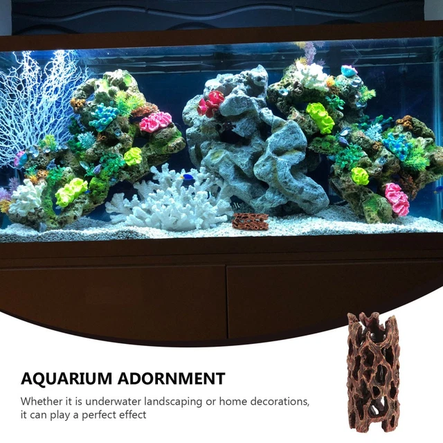 FISH TANK DECORATIONS Aquarium Landscape Tree Cave Resin Ornament $23. ...