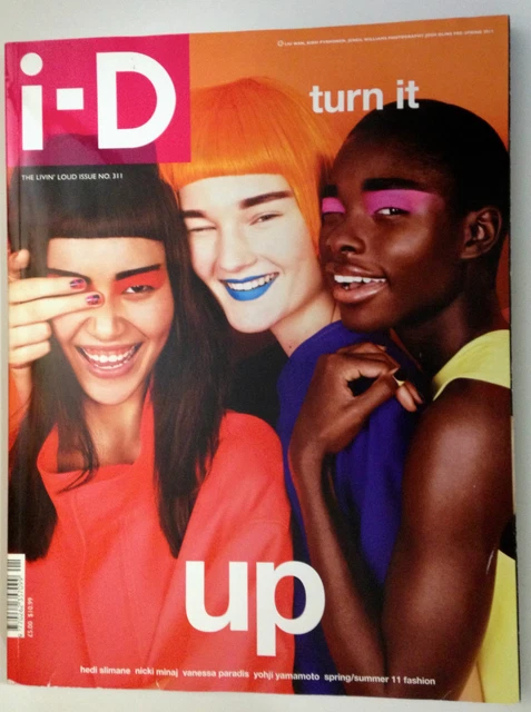**I-D MAGAZINE, 311- Hedi Slimane, Nicki Minaj, Vanessa Paradis, Yohji ...