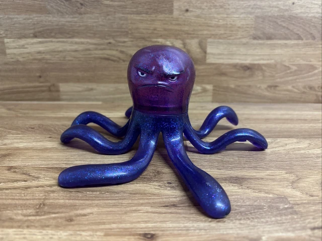 MATTEL DISNEY TOY Story 3 Stretch Large Octopus Rubber Glitter Figure ...