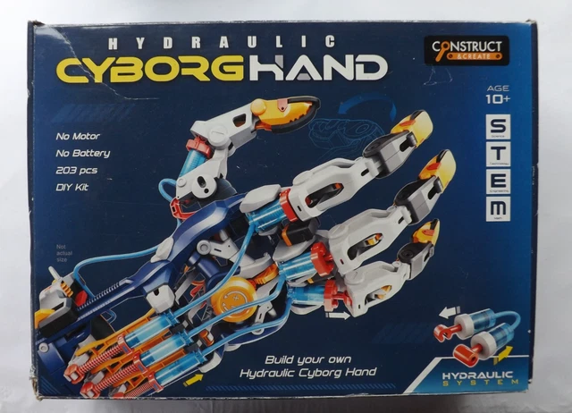 NEW HYDRAULIC CYBORG Hand Kit Let S Build Your Own Hydraulic Cyborg ...