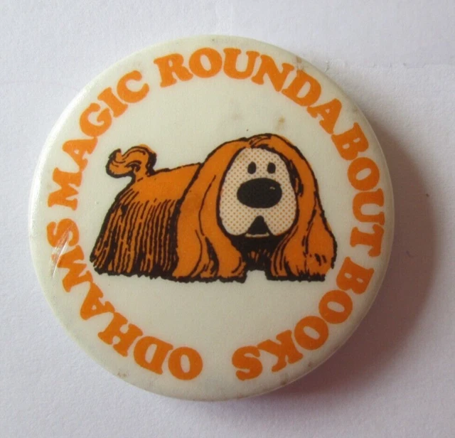 1970S VINTAGE MAGIC Roundabout Dougal Dog Badge Odham's Roundabout ...