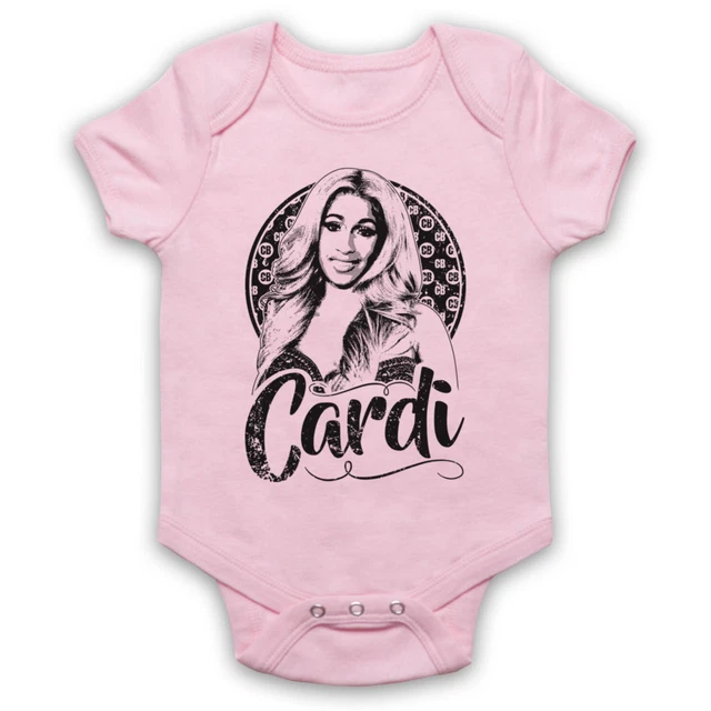 CARDI B TRIBUTE Unofficial Rapper R&B Hip Hop Bronx Baby Grow Babygrow ...