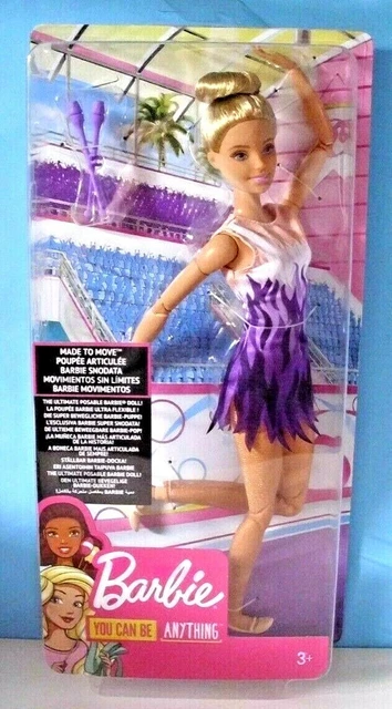 BARBIE MADE TO Move mit Hand-Arm-Brust-Bein-Fuß-Gelenken,Sportgymnastin ...