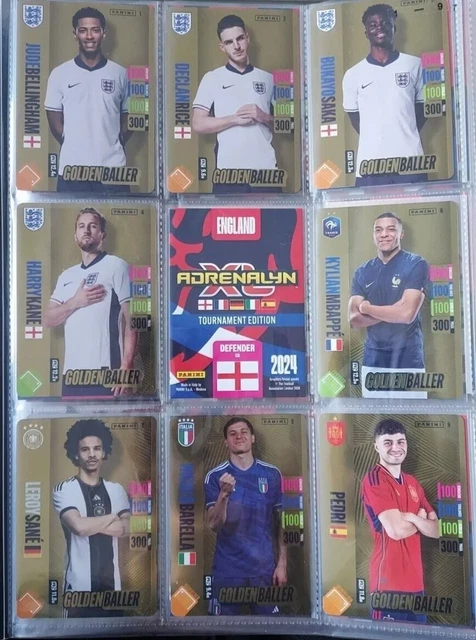 PANINI EURO 2024 ADRENALYN XL CARDS Tournament Edition Cards 154 - 297 ...