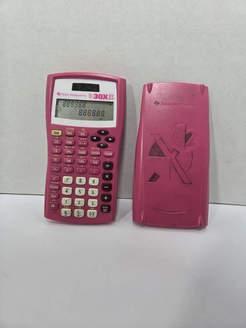 TEXAS INSTRUMENTS TI-30X IIS 2-Line Scientific Calculator - Pink ...