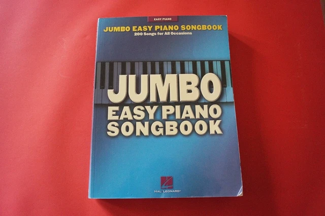 JUMBO EASY PIANO Songbook . Songbook Sheet Music Book . Easy Piano ...