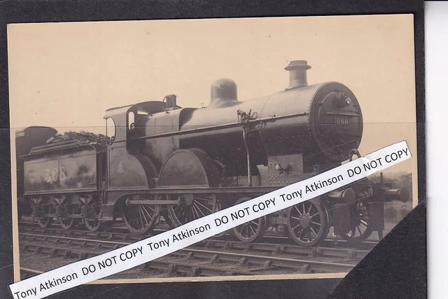 MIDLAND RAILWAY - Johnson 4-4-0 No. 368 - Vintage Image - # L12046 £1. ...