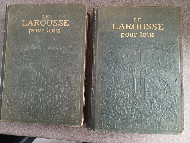 LE LAROUSSE POUR Tous ancien Dictionnaire 2 Volumes Claude Augé Années 1900 EUR 70,00 - PicClick FR