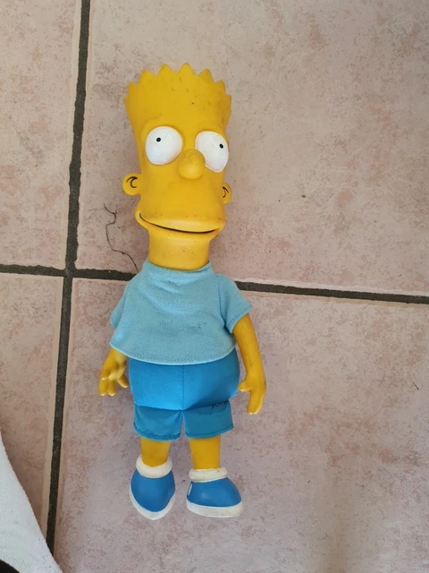 VINTAGE BART SIMPSON Plush 1990 With Plastic Head,arms And Legs £5.00 ...