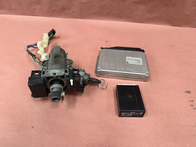 BMW E36 328I M52 2.8L Engine Control Unit DME EWS W Column Ignition Key OEM 155K $532.91 ...