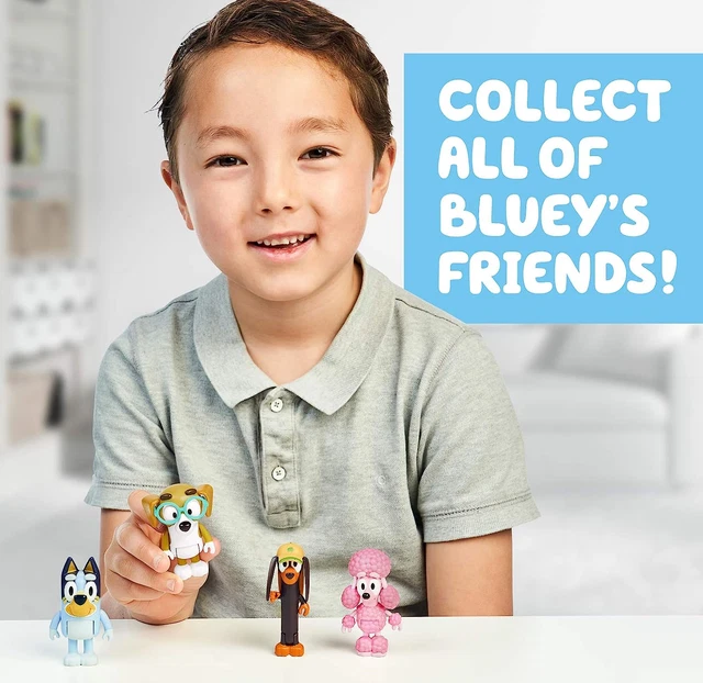 BLUEY AND FRIENDS Bluey Coco Snickers And Honey 4 stelliges Pack