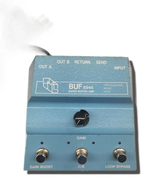 PÉDALE D'EFFETS DE retard PMP E945 testée et fonctionne 86384 EUR 151 ...