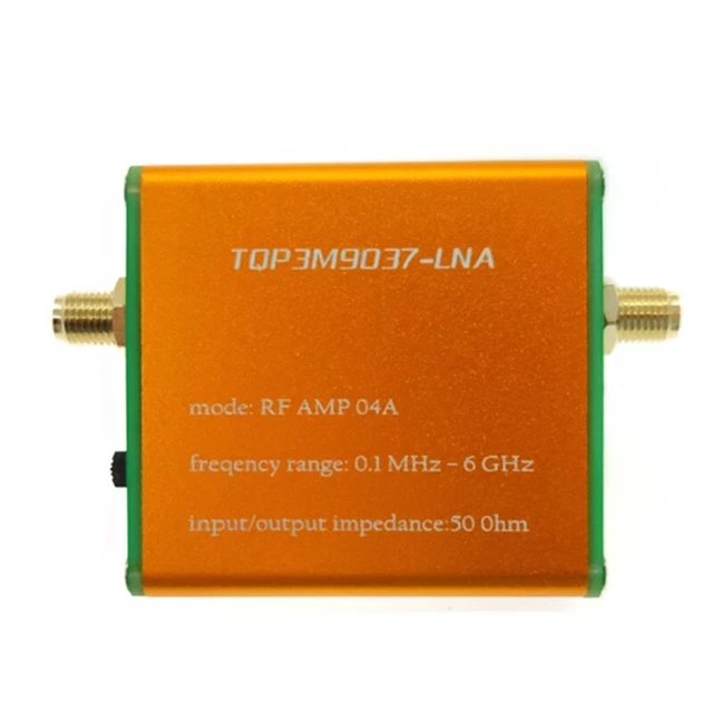 100K-6GHZ AMPLIFICATEUR PLEINE Bande PréAmplificateur Haute LinéArité ... 100K-6GHZ AMPLIFICATEUR PLEINE Bande PréAmplificateur Haute LinéArité ...