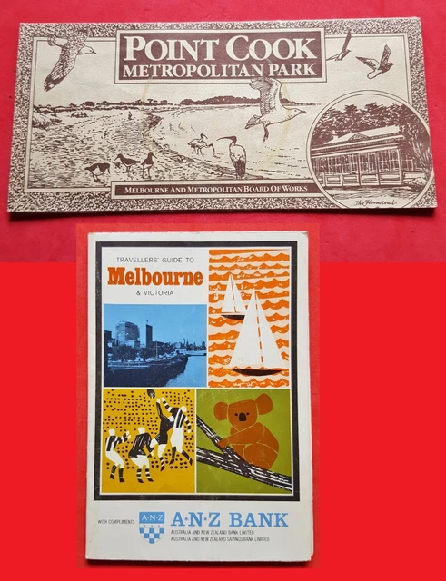 VINTAGE MAPS 1980'S Point Cook Victoria & ANZ 12/1966 Melbourne ...