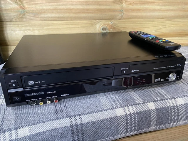 PANASONIC DMR-EZ48V - VHS to DVD Recorder - HDMI/Freeview Built in ...