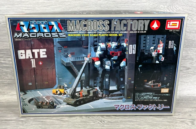 MACROSS (ROBOTECH GENESIS) 1/100 FACTORY Hangar, Vintage 1983 Imai ...
