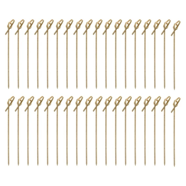 COCKTAIL STICKS 300 Pcs Food Japaneses Bamboo Kted Skewers Bamboo4264 ...