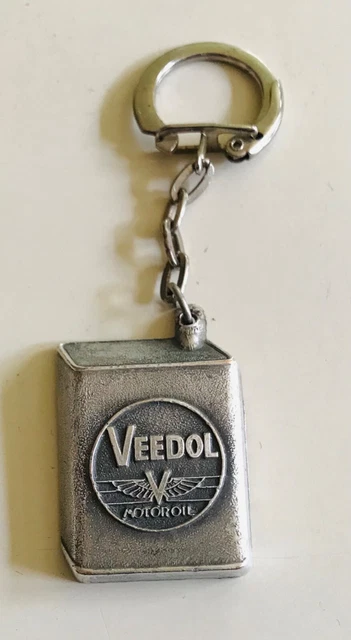 ANCIEN PORTE-CLE AUTOMOBILE * Bidon " Veedol " Garages / Keychain EUR 1 ...