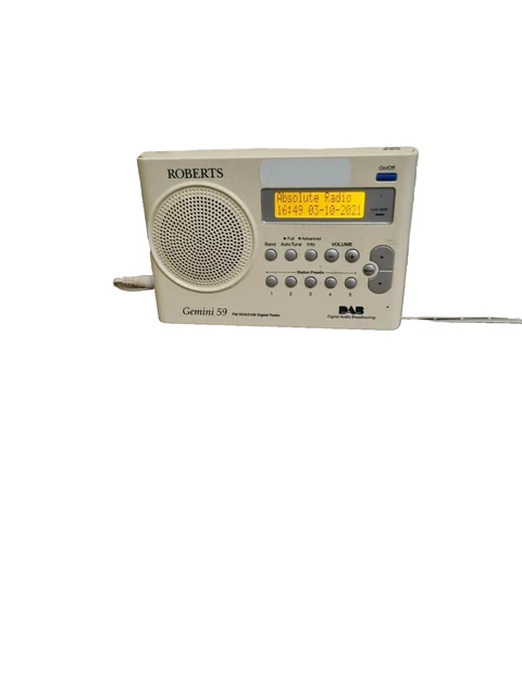 RADIO ROBERTS GEMINI 59 DAB EUR 26,26 - PicClick FR