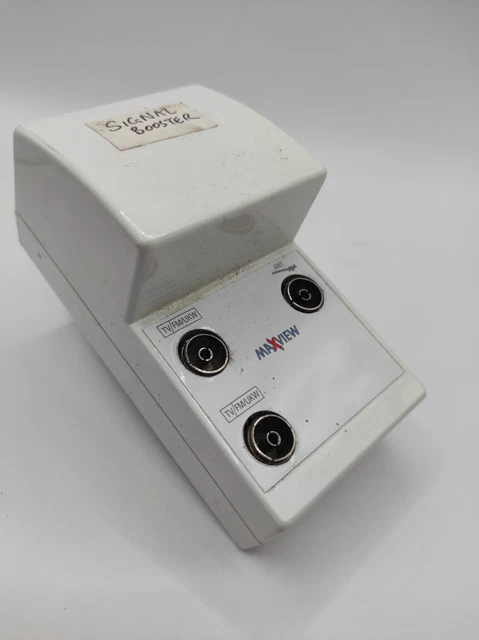 MAXVIEW PLUG IN TV/ Antenna Signal Booster. 230V~50HZ. PSB2C ...