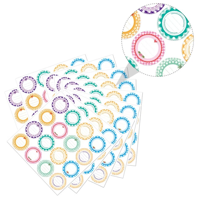 2 BAGS WASSERFESTE Flaschenetiketten Selbstklebende Aufkleber Zum ...