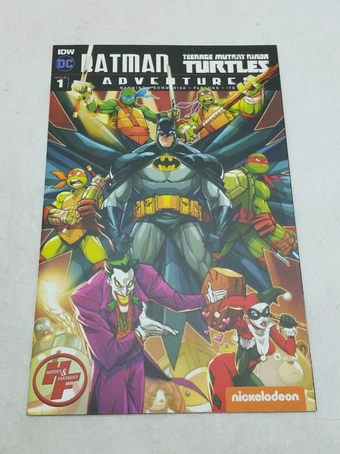 BATMAN TEENAGE MUTANT Ninja Turtles Adventures #1 Nickelodeon DC IDW ...