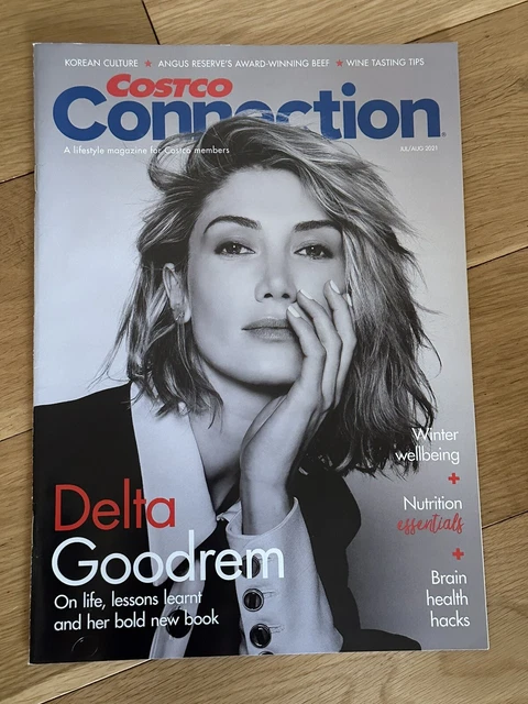 DELTA GOODREM COSTCO Magazine Edition Jul/Aug 2021 $7.99 - PicClick AU
