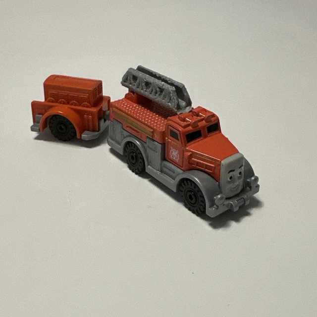 FLYNN FIRE ENGINE TRAIN M30A Thomas Trackmaster Push Along Train Track ...