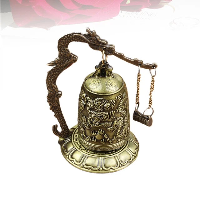 CHINOIS GONG CLOCHE Fengshui Vent Carillons Chinois Gong Figurine EUR 15,68 - PicClick FR