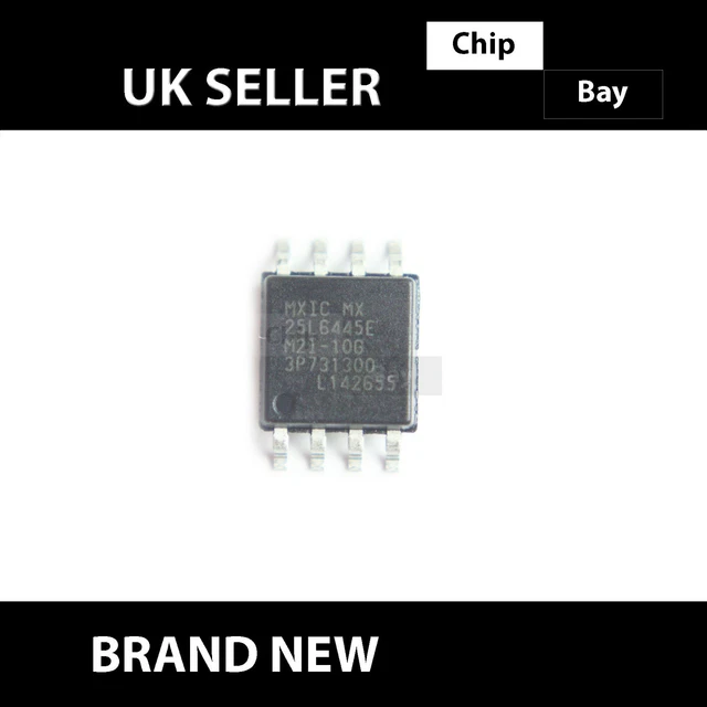MXIC MX 25L6445E 25L64 Flash Memory SOP8 SERIAL EEPROM BIOS CHIP £5.99 ...
