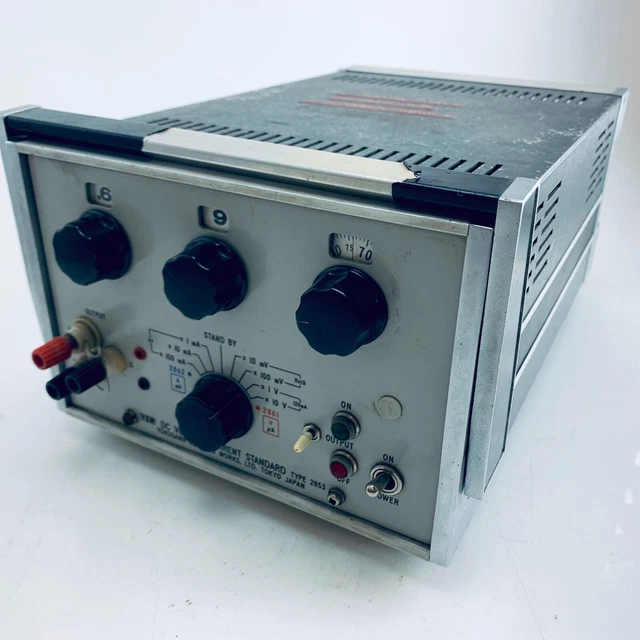 YEW YOKOGAWA TYPE 2853 DV Voltage Current Standard $340.00 - PicClick AU