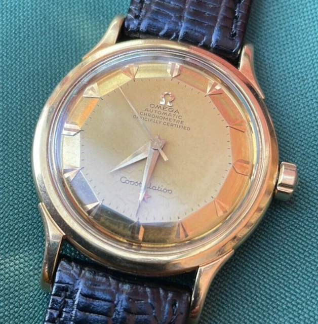 VINTAGE OMEGA CONSTELLATION Auto Men's Watch 2782/2799 Pie Pan Deluxe ...