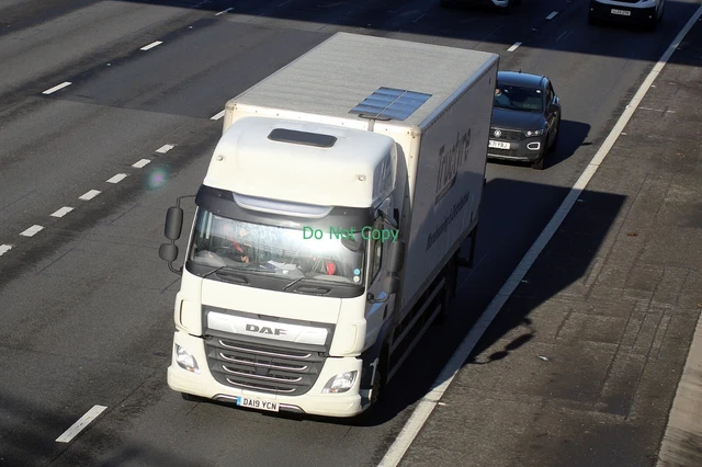 T290 TRUCK PHOTO DA19 YCN Daf Tructyre [M1 Sharp Leeds 17.11.23]CS EUR ...