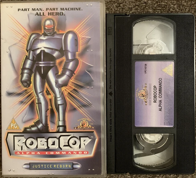 ROBOCOP ALPHA COMMANDO Vol 1-Animated-Vhs Video Small Box. EUR 6,15 ...