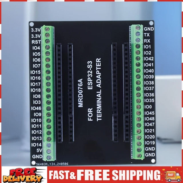 FOR ESP32-S3 GPIO Breakout Board 38Pin GPIO 1 Into 2 GPIO IoT Development Board EUR 6,59 ...