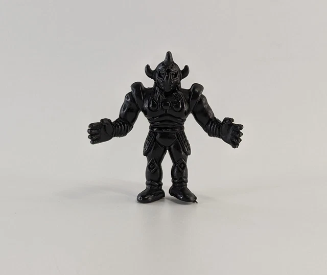 MINIFIGURE VINTAGE EXOGINI Cosmix Muscle Minotauro nera anni '80 rara ...