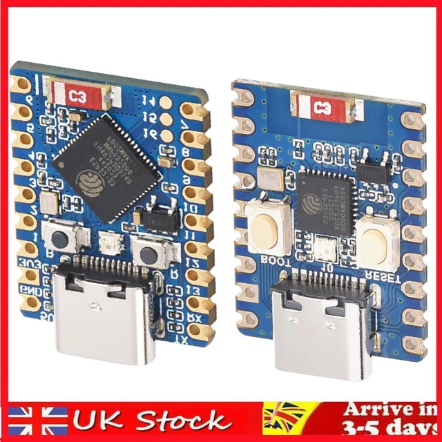 ESP32-C3-ZERO/ESP32-S3-ZERO MINI DEVELOPMENT Board Module Useful Support WIFI BT £8.69 - PicClick UK