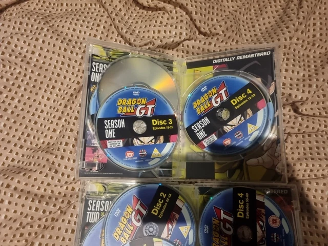 DRAGON BALL GT Season 1 & 2 DVD Box Set - Complete Series Collection UK ...