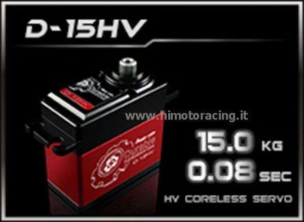 SERVO DIGITAL COMMANDO Power HD 15.0KG High Voltage Gear Titanium $114. ...