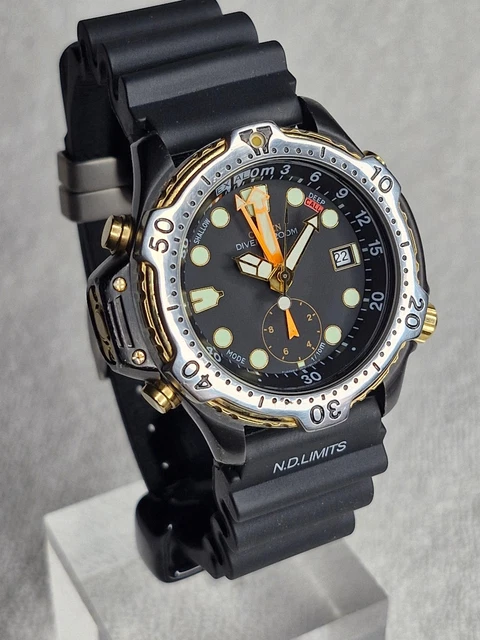 CITIZEN PROMASTER AQUALAND 5812 PVD Bicolor im 1-A-Zustand EUR 679,00 ...