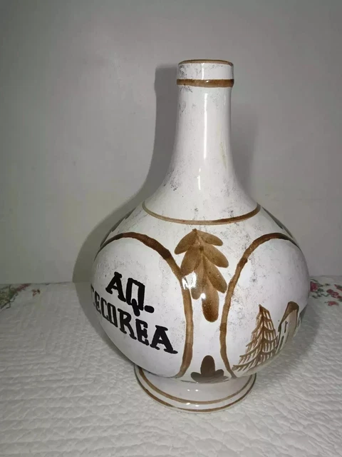 AQ CECOREA VICHY Santé pot Pharmacie Médical Apothicaire céramique ...