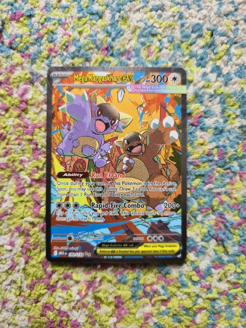POKEMON TCG MEGA Kangaskhan Ex Mega Evolution 182/132 £100.00 - PicClick UK