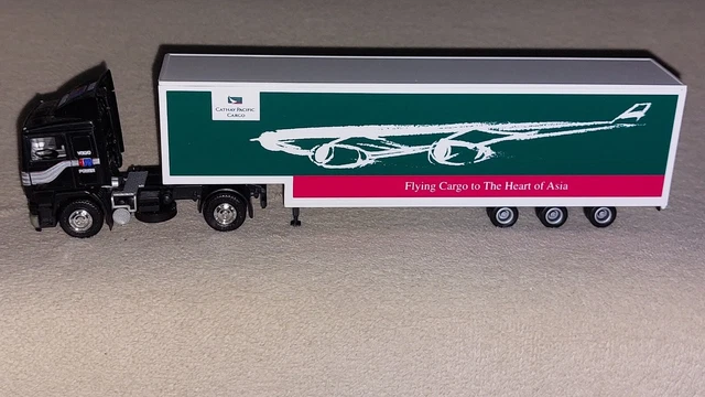 ALBEDO VOLVO F16 470 Power KSZ Cathay Pacific Cargo LKW H0 1:87 Umbau ...