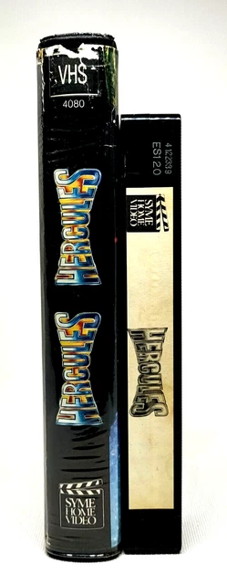 HERCULES VHS PAL Extremely Rare EX-RENTAL Clamshell LOU FERRIGNO Tested ...