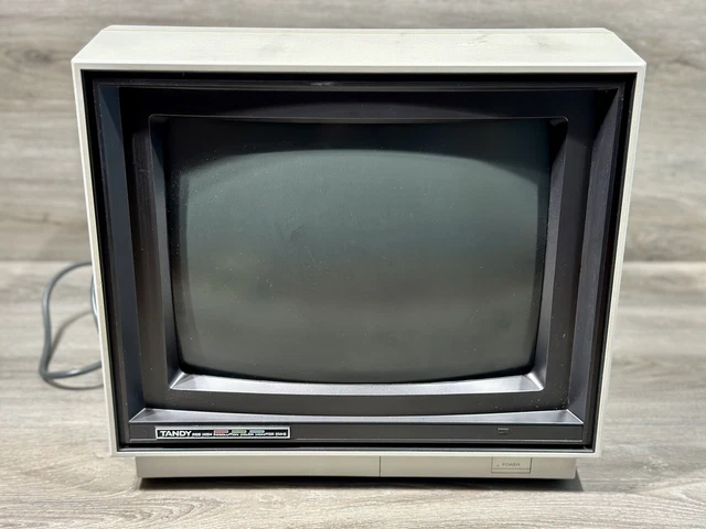 VINTAGE 1985 TANDY CGA Color RGB Monitor CM-2 Model 26-3212 $144.85 ...