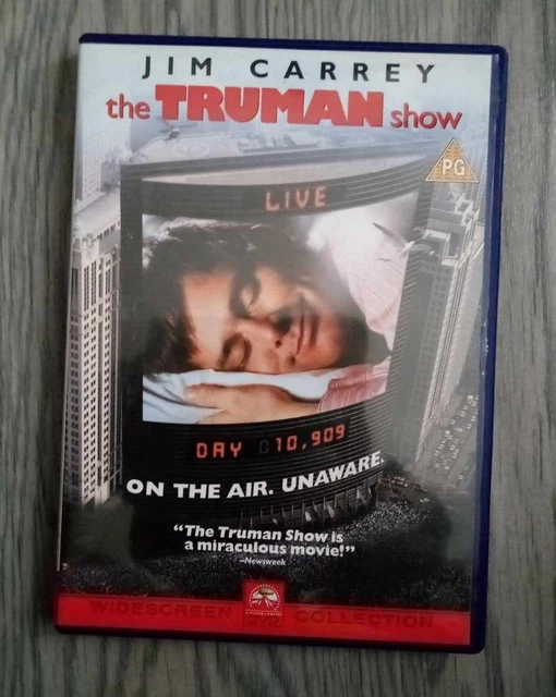 THE TRUMAN SHOW DVD 1998 (Jim Carrey, Laura Linney, Noah Emmerich) £4. ...