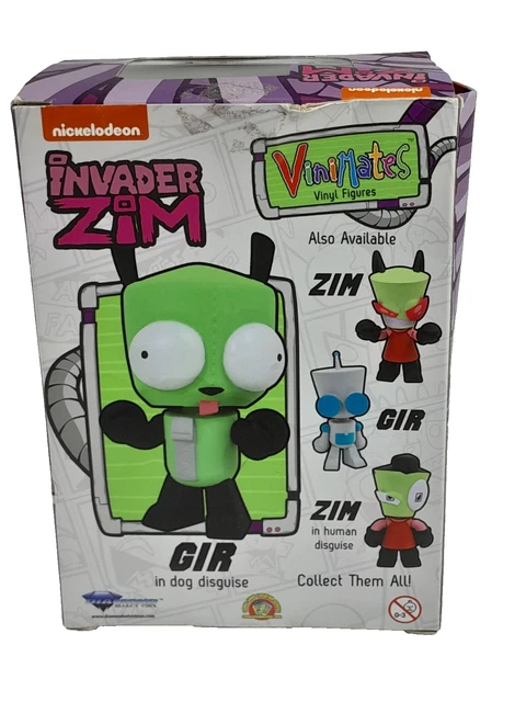 INVADER ZIM VINIMATES Gir In Dog Disguise Figure - Hot Topic Exclusive ...